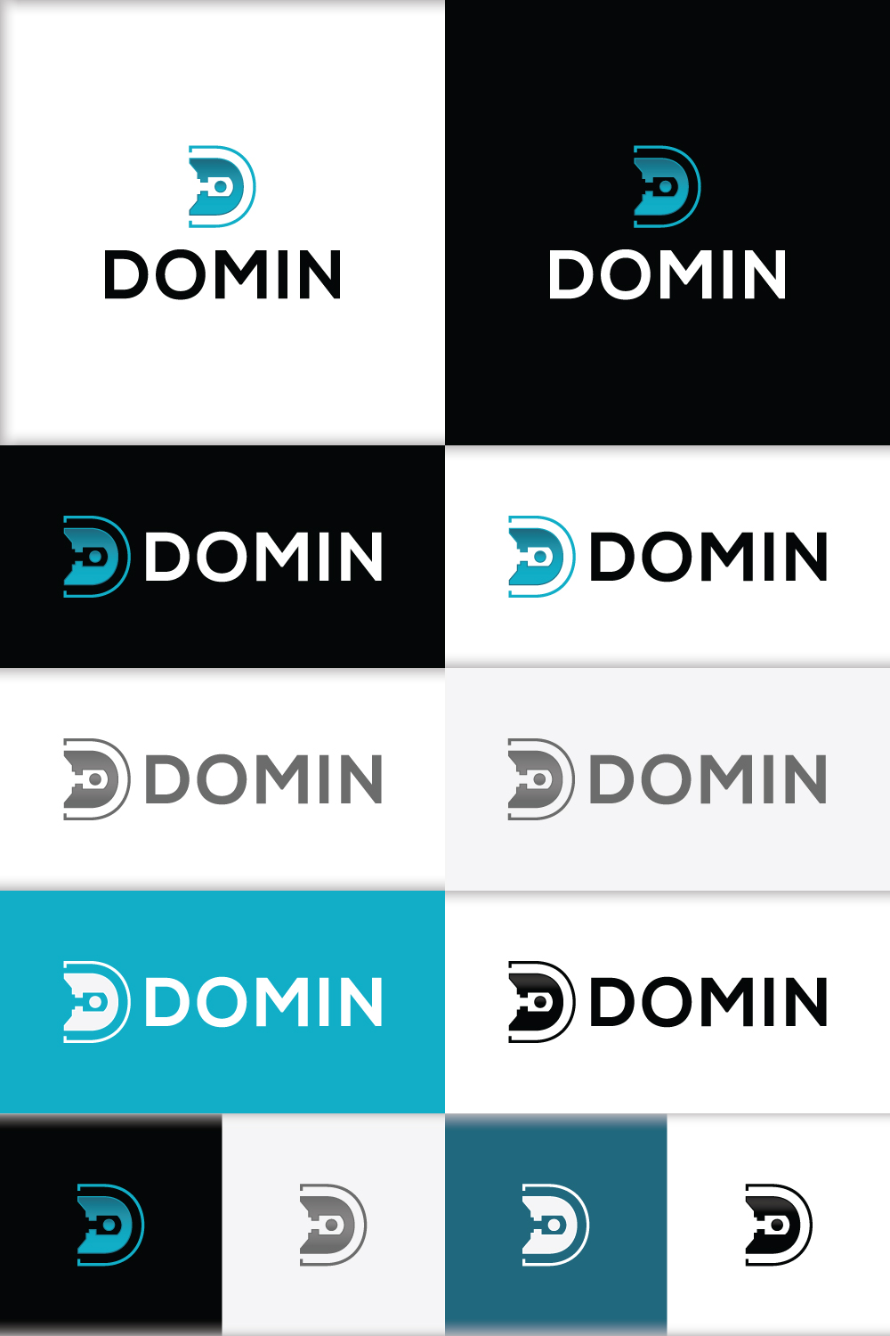 Professional, Bold, Industrial Logo Design for DOMIN by Md Shehidul ...