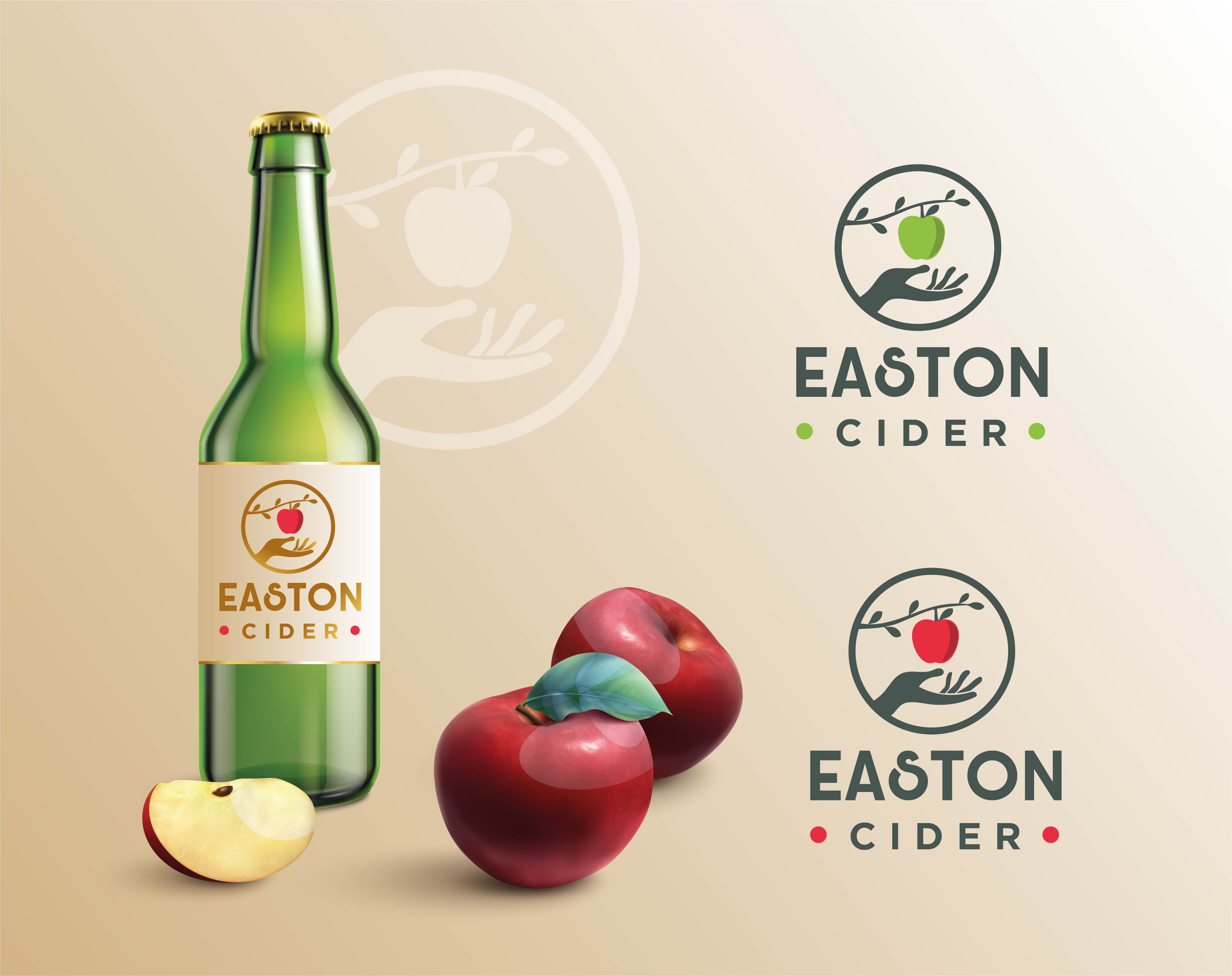 Masculine, Elegant Logo Design for Easton Cider and Easton Hard Cider ...