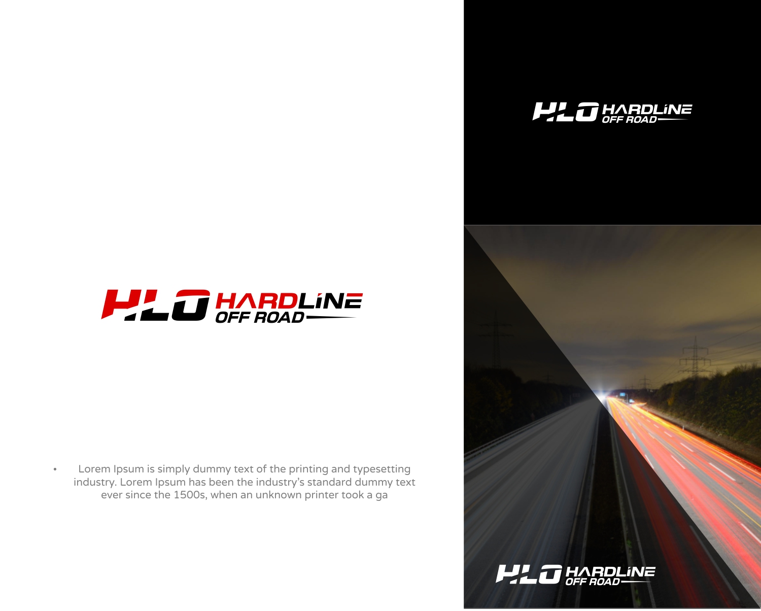 Logo Design for HARDLINE - OFF ROAD by Apple Dsigner | Design #25449365