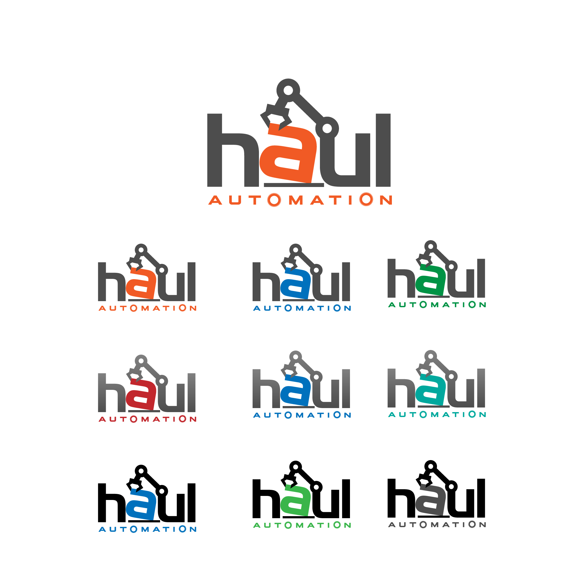 Masculine, Modern, Manufacturing Logo Design for "haul" by sherman ...