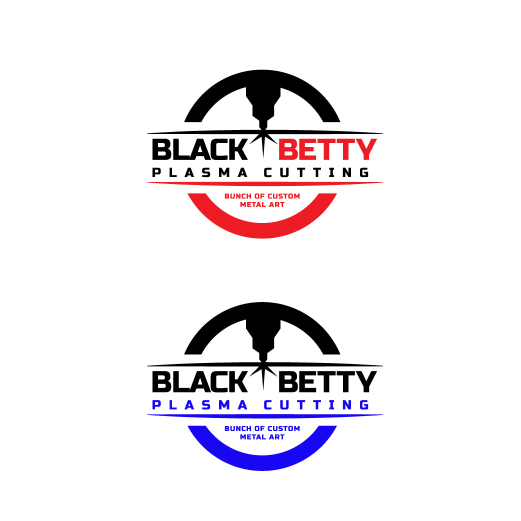 Logo Design for Black Betty Plasma Cutting by tyaz 2 | Design #25423376