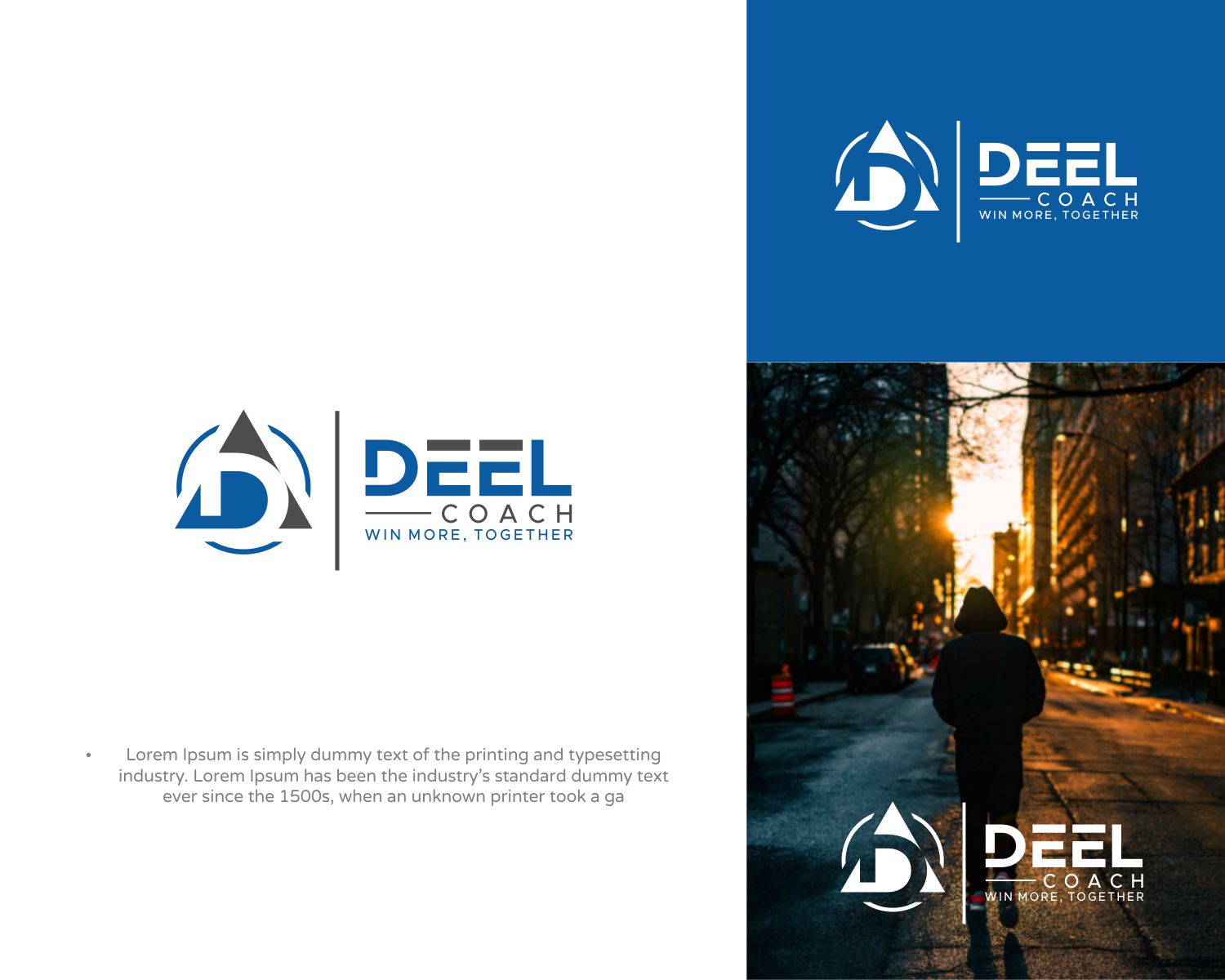 Bold, Modern Logo Design for DEEL Coach. Win more, together. by MX ...