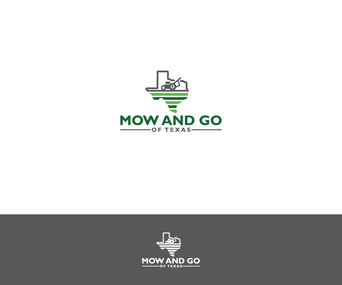 Logo Design for Mow and Go of Texas by Ochieng | Design #25429637