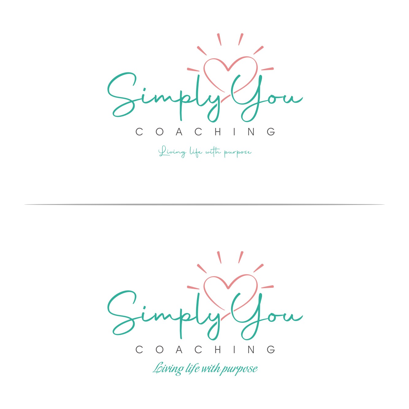 Feminine, Colorful, Life Coaching Logo Design for Simply You Coaching ...