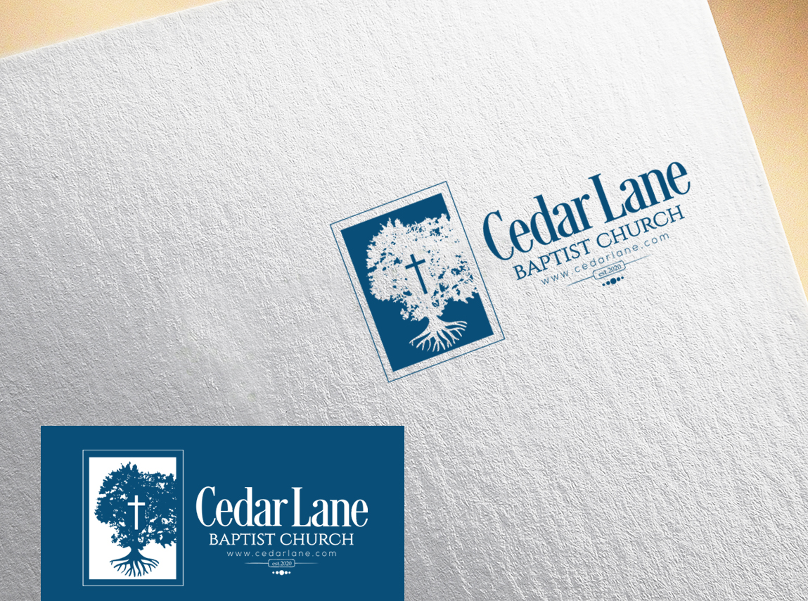Serious, Traditional, Religious Logo Design for Cedar Lane Baptist ...