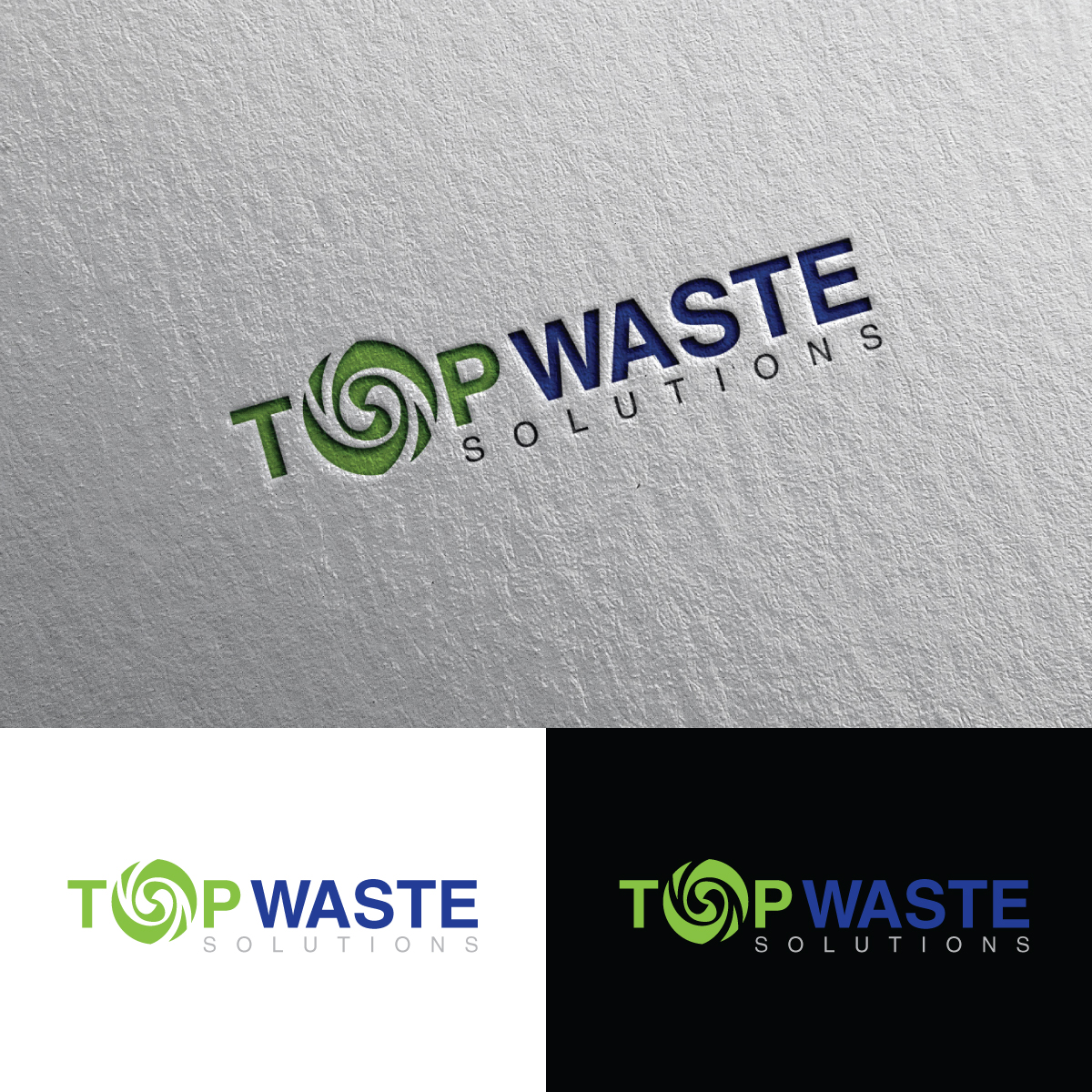 Logo Design for TOP WASTE SOLUTIONS by Rii | Design #25444084