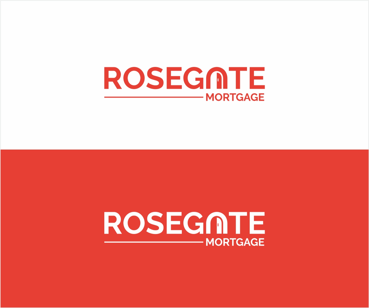 Bold, Modern, Mortgage Brokerage Logo Design for "rosegate mortgage" or ...
