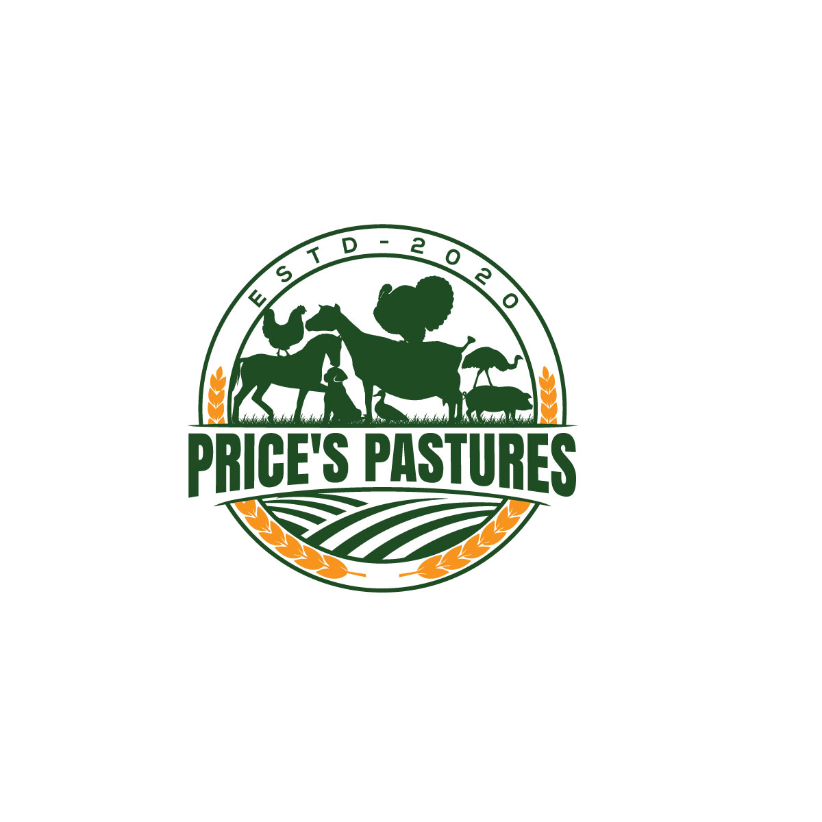 Serious, Elegant Logo Design for Price's Pastures by Rosalia ...