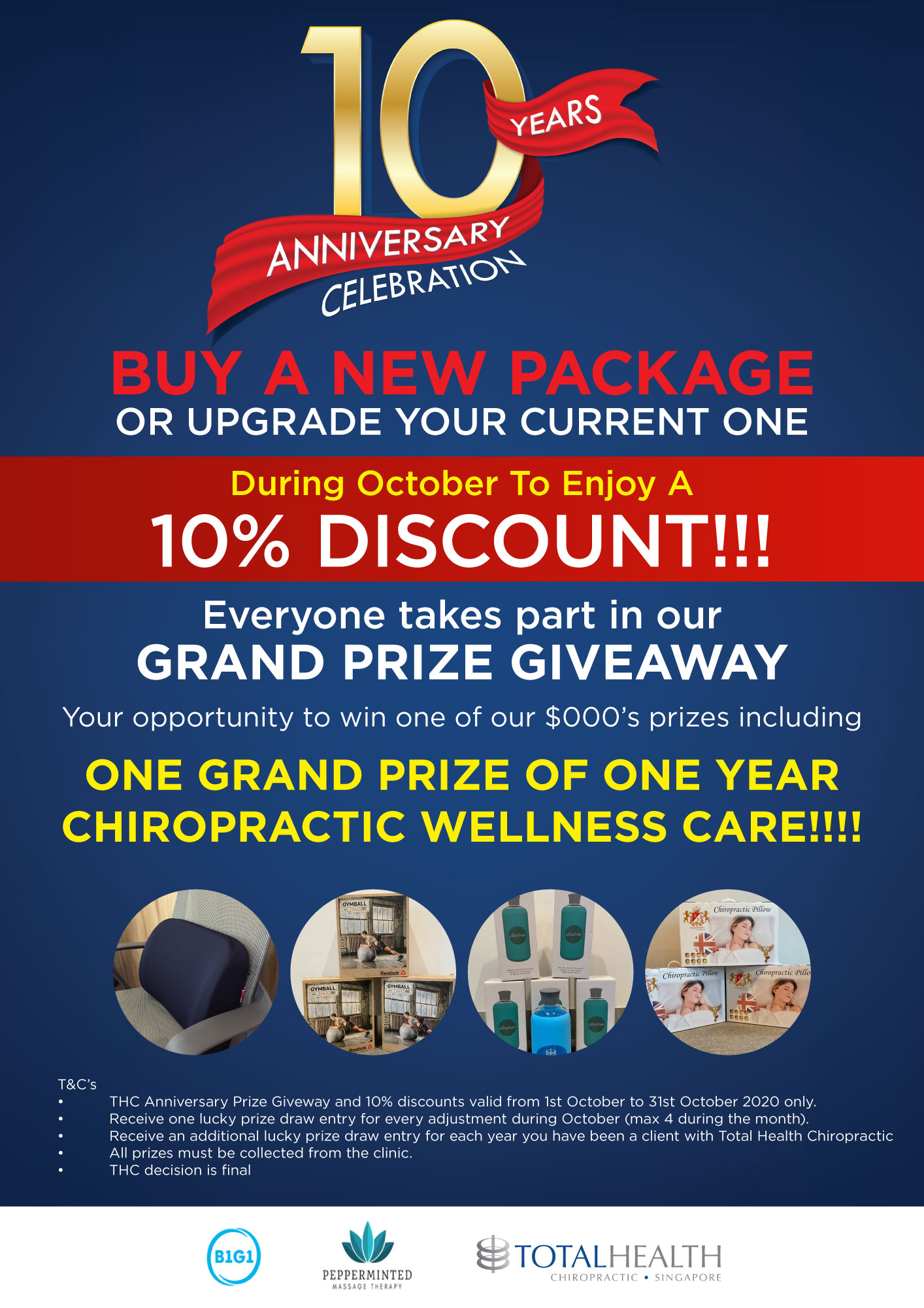 Health And Wellness Poster Design for Total Health Chiropractic Pte Ltd ...