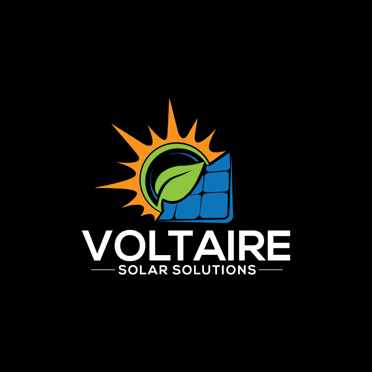 Serious, Upmarket, Electrical Logo Design for Voltaire Solar Solutions ...