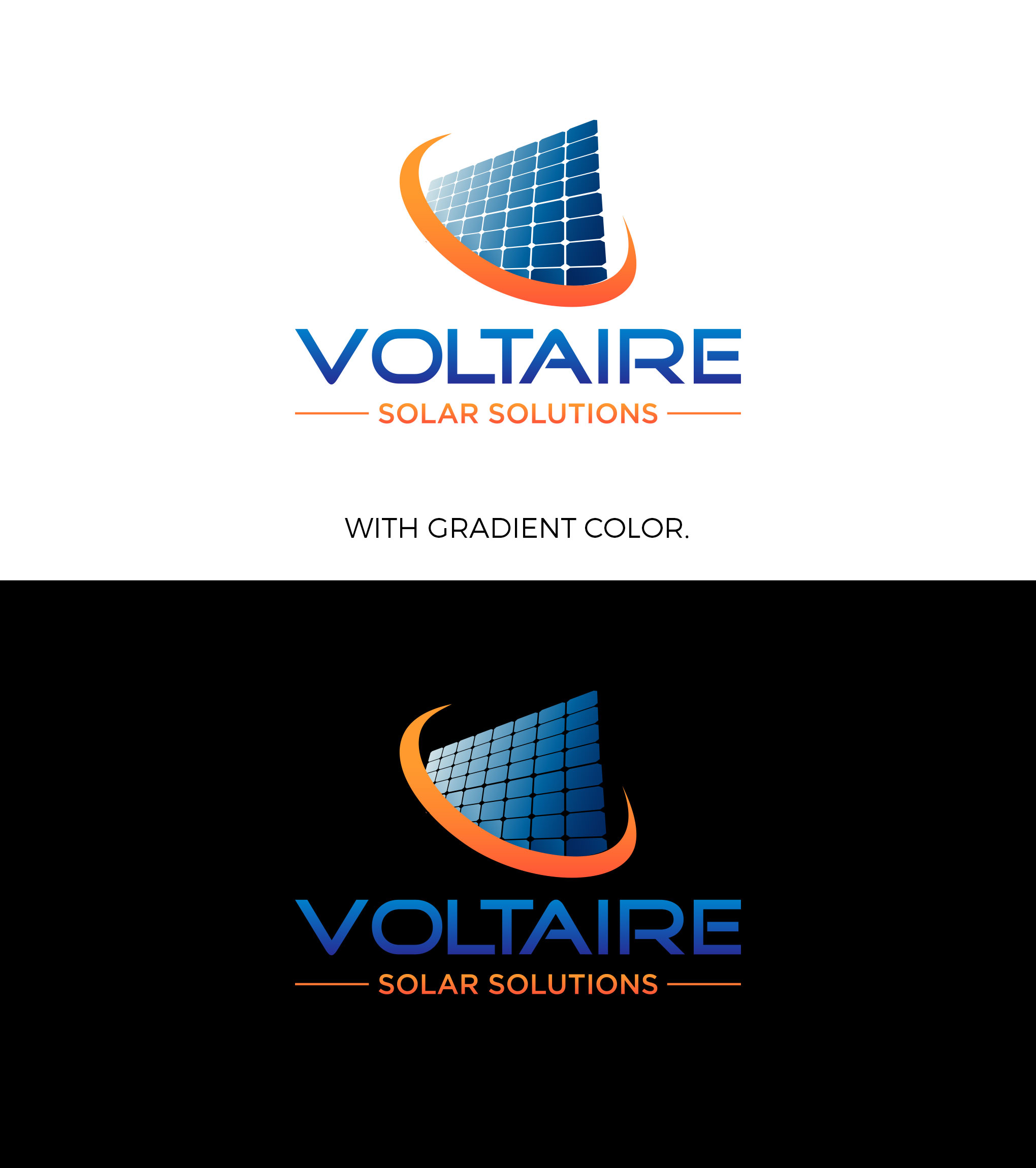 Serious, Upmarket, Electrical Logo Design for Voltaire Solar Solutions ...