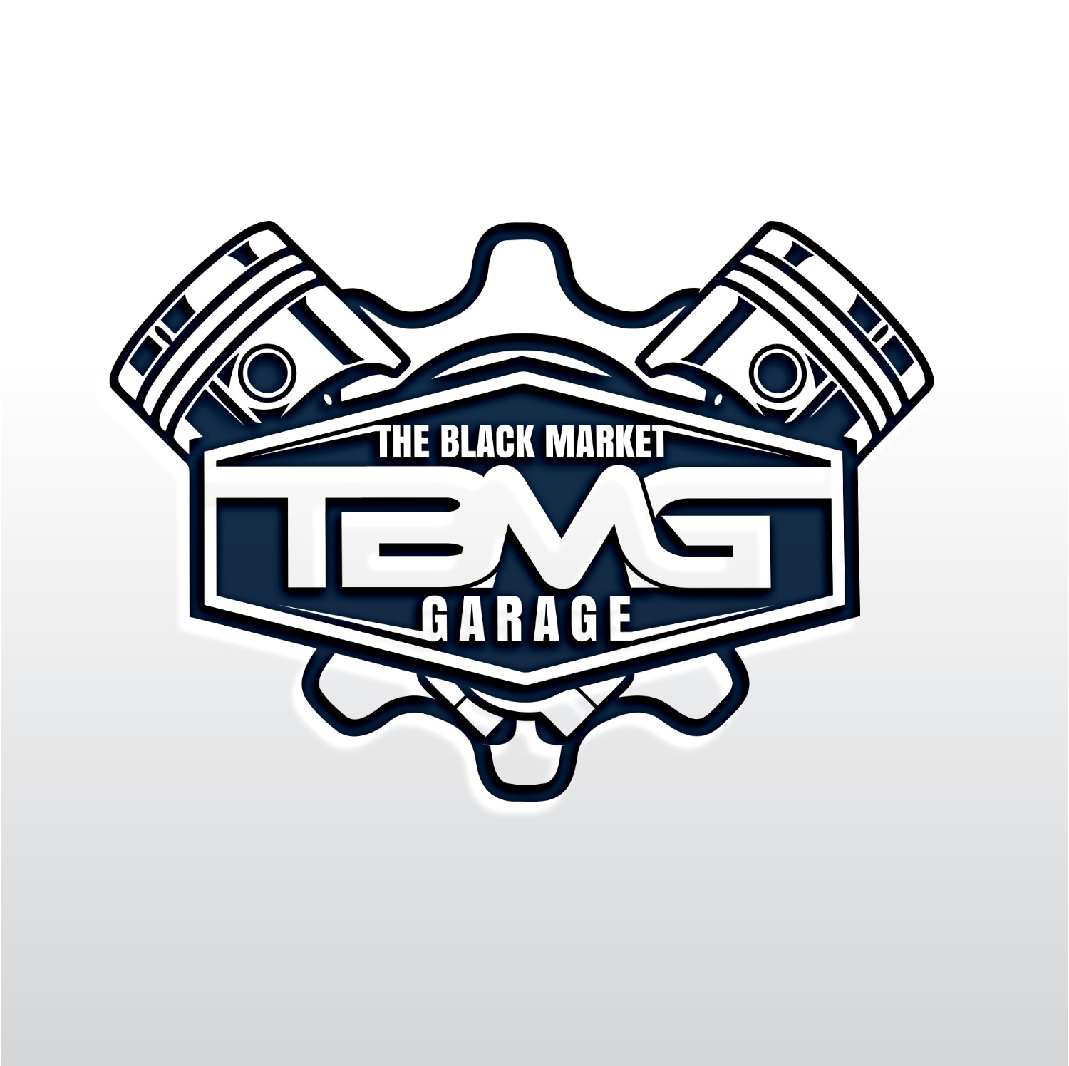 Automotive Part Logo Design for The Black Market Garage or TBMG by ...