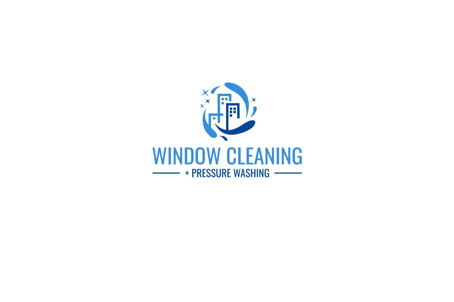 Logo Design for Window Cleaning + Pressure Washing by aleezastudio ...