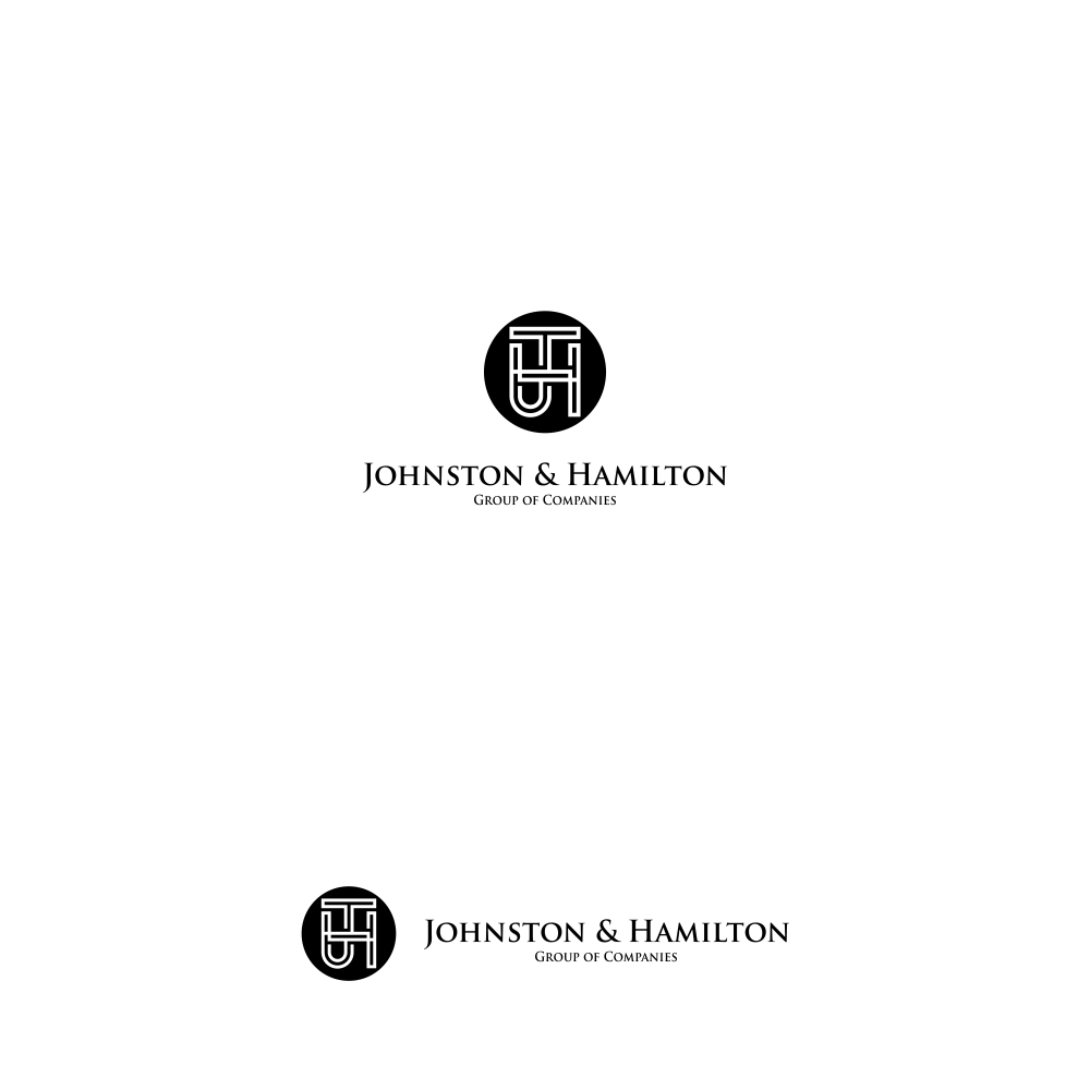 Logo Design for Johnston & Hamilton Group of Companies by eiffel tesla ...