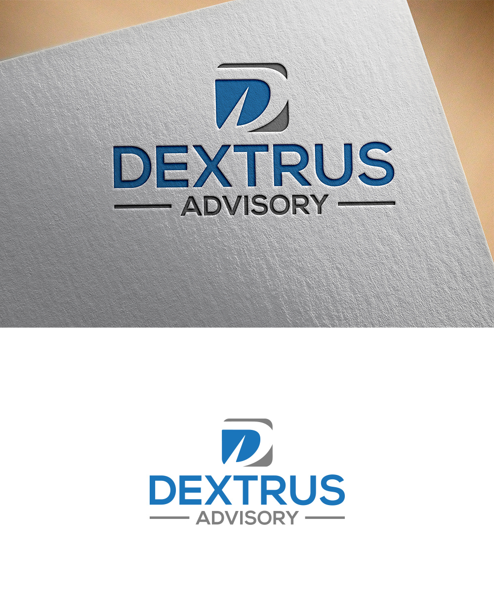 Modern, Serious, Consulting Logo Design for dextrus advisory by ...