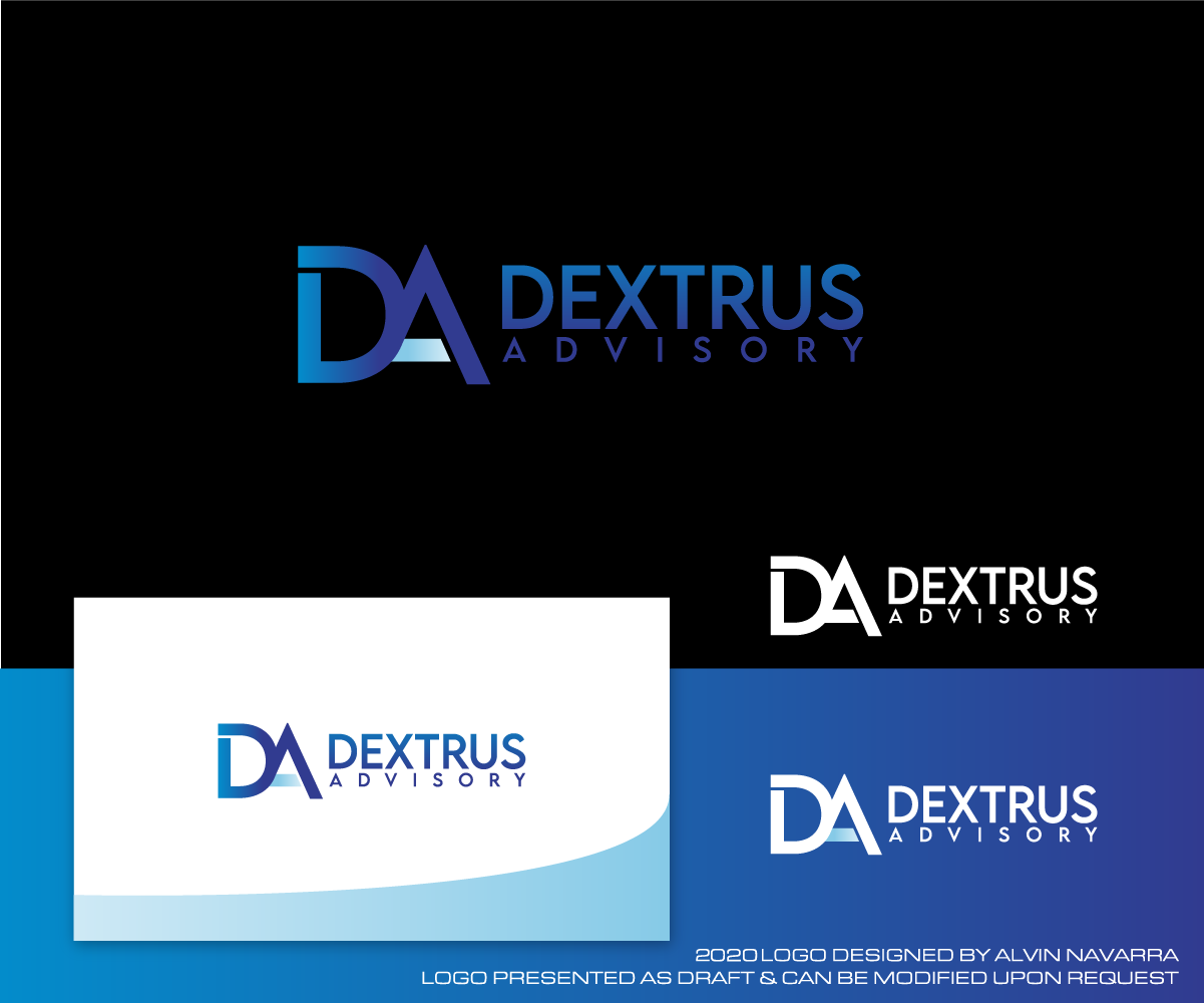 Modern, Serious, Consulting Logo Design for dextrus advisory by ...