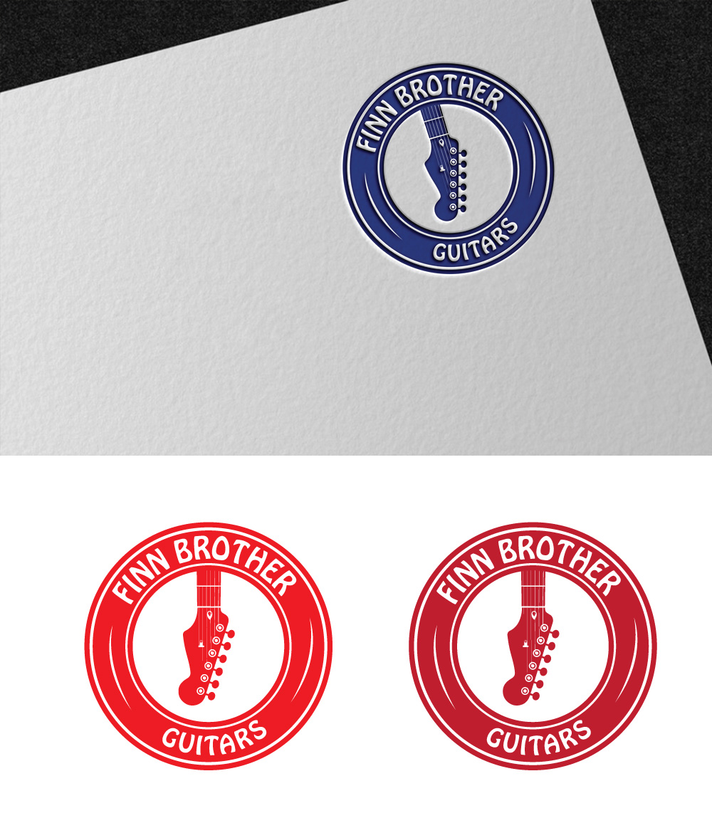 Upmarket, Elegant Logo Design for Finn Brothers Guitars or Finn Bros ...