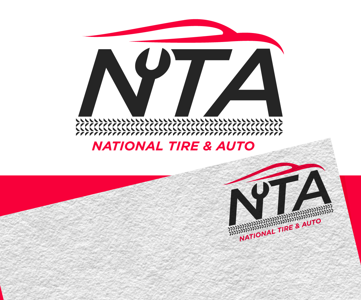 Logo Design for NTA National Tire & Auto by Jay Design | Design #25466485