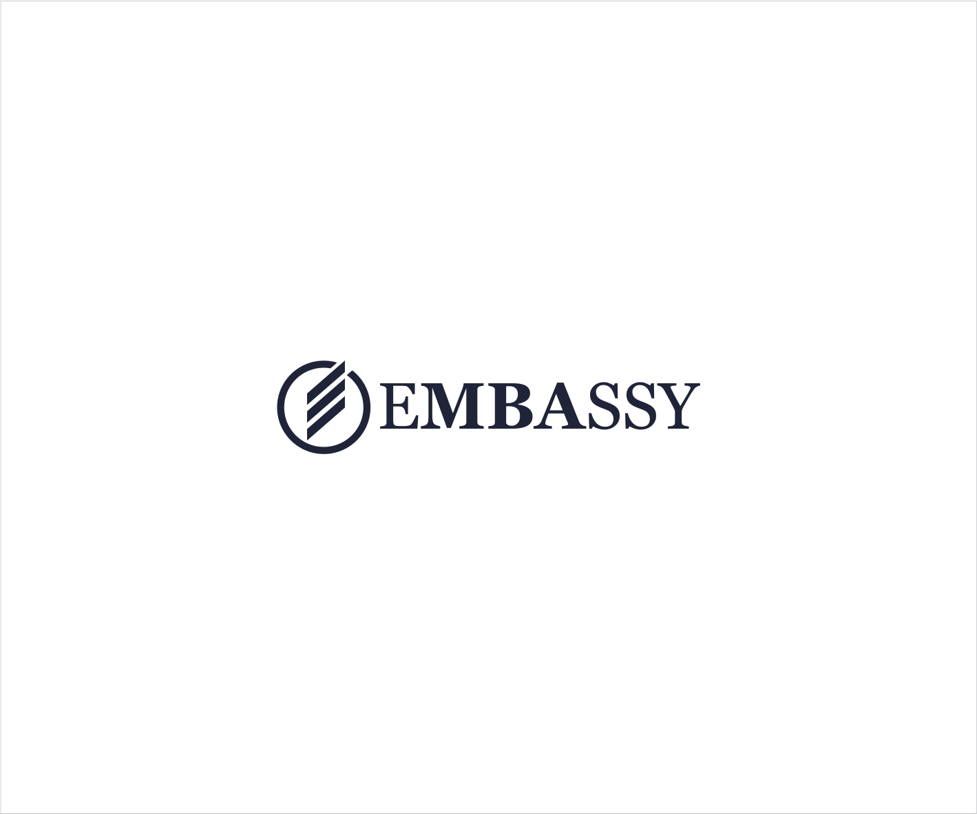 Upmarket, Serious Logo Design for Embassy by BNdesigner | Design #25480889