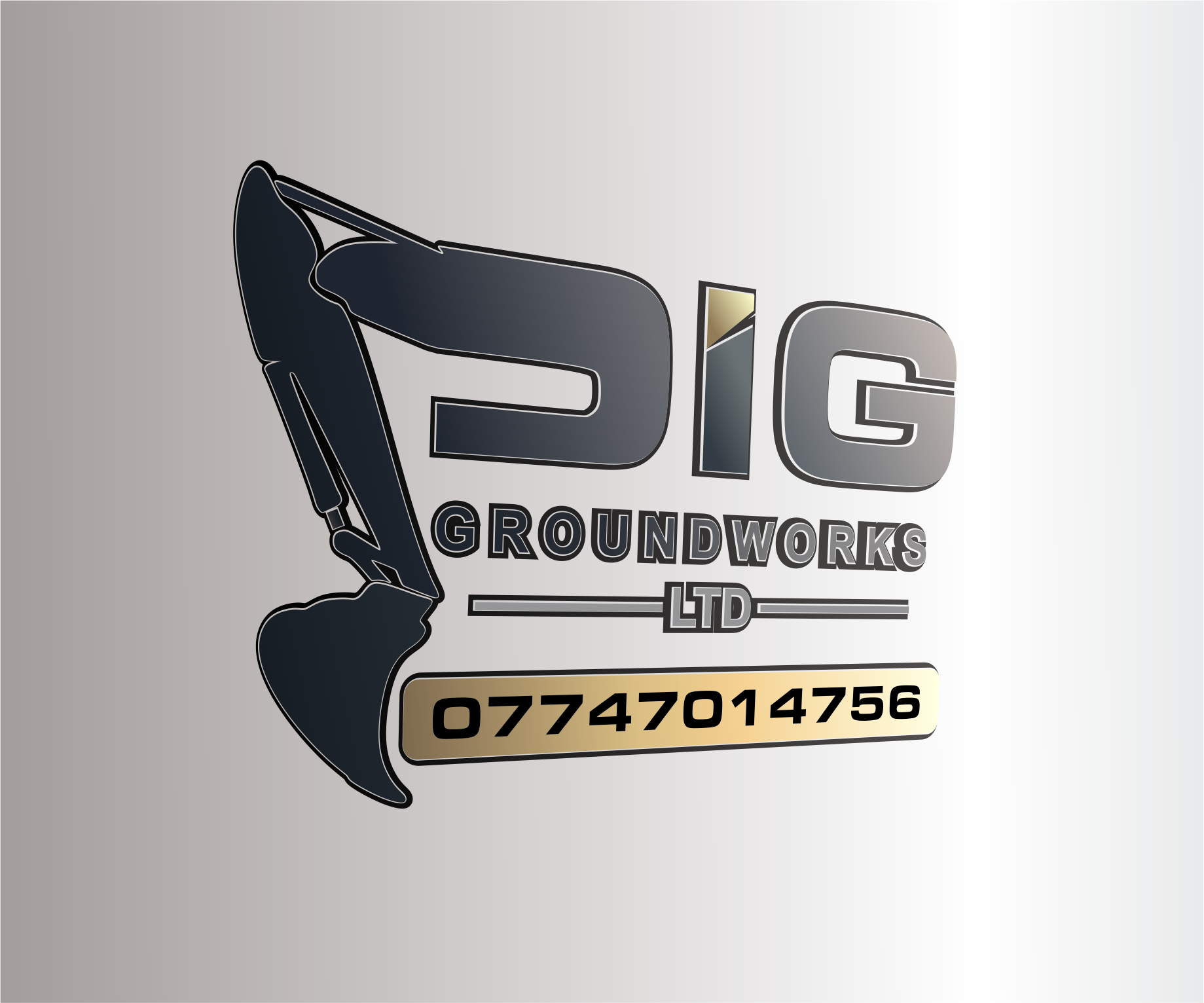 Logo Design for Dig Groundworks LTD by Tt design | Design #25480348