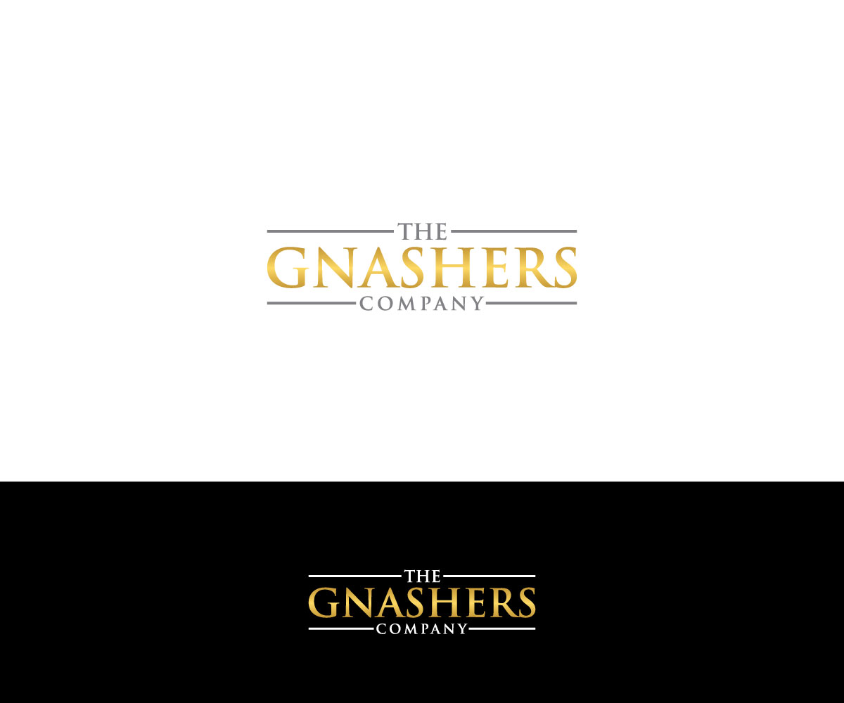 Elegant, Upmarket Logo Design for The Gnashers Company by Ochieng ...