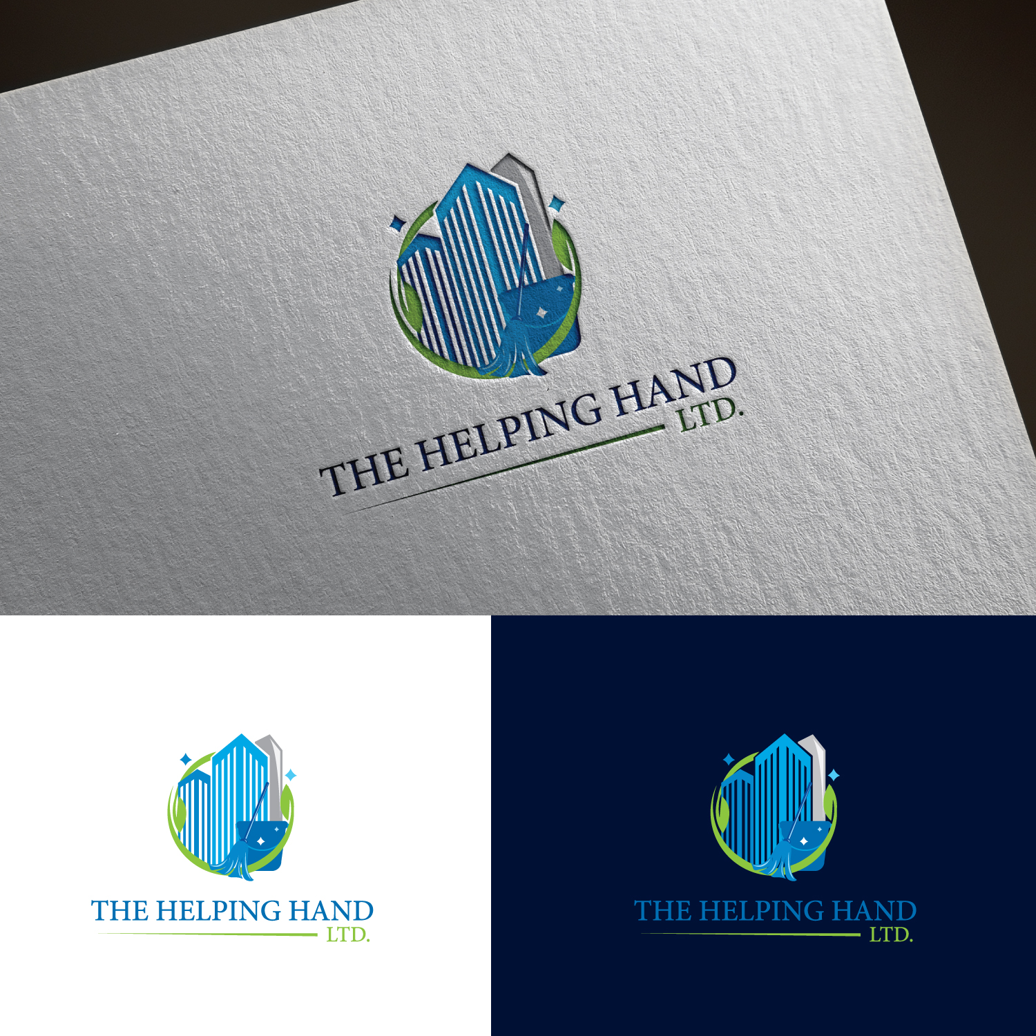 Logo Design for The Helping Hand, Ltd. by sankar999 | Design #25485103