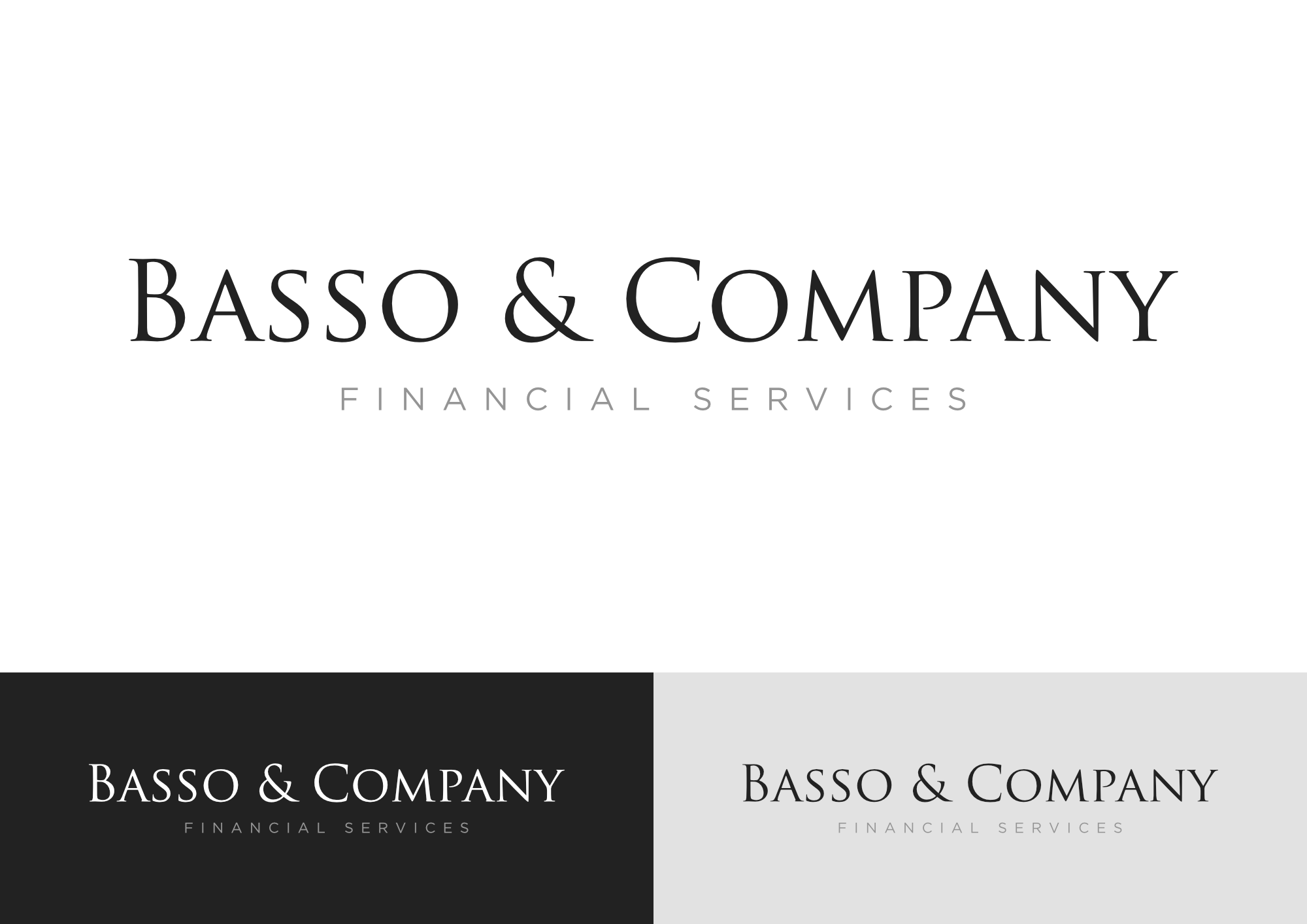 Professional, Elegant, Finance Logo Design for Basso & Company by ...
