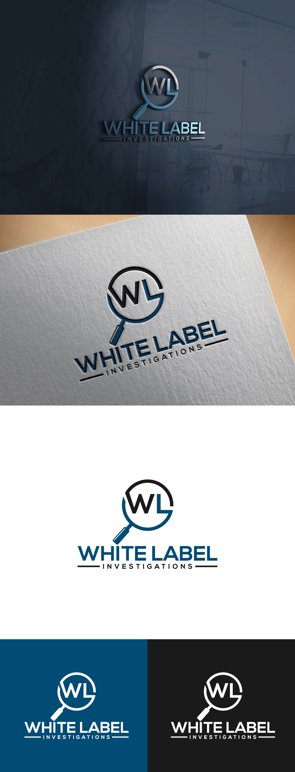 Logo Design for White Label Investigations / White Label / WL by ...