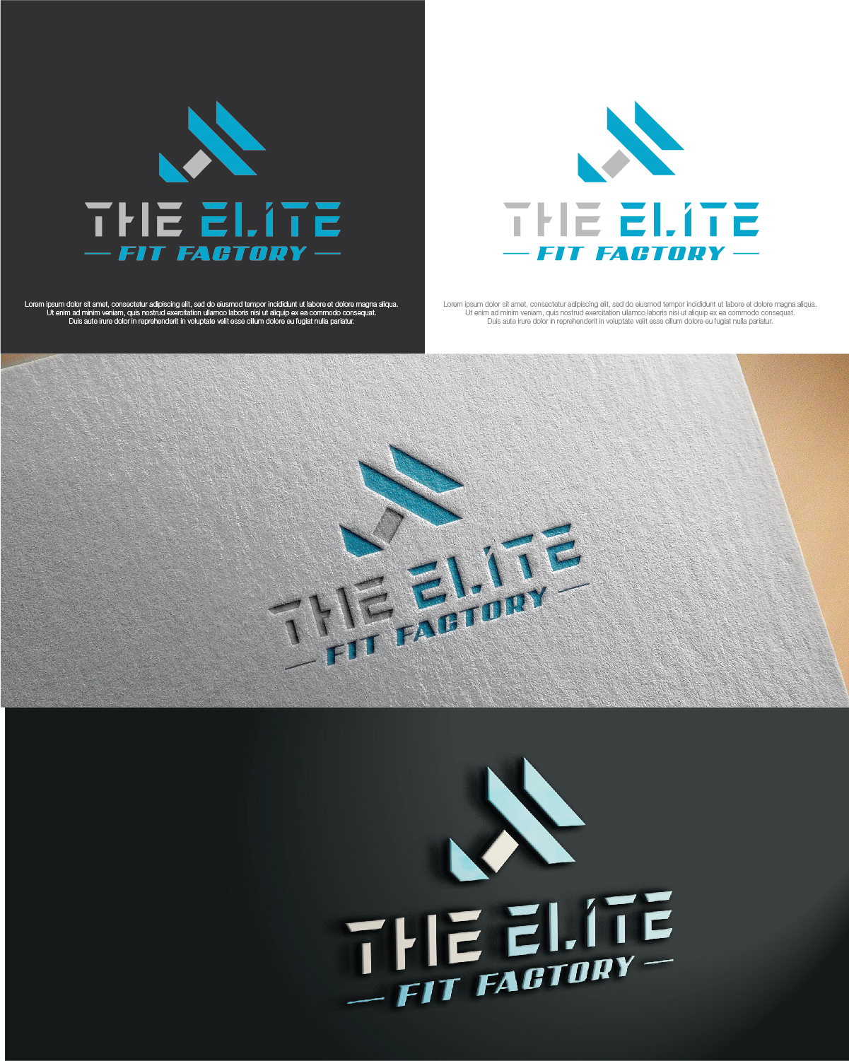 Health And Wellness Logo Design for The Elite Fit Factory by dzine ...