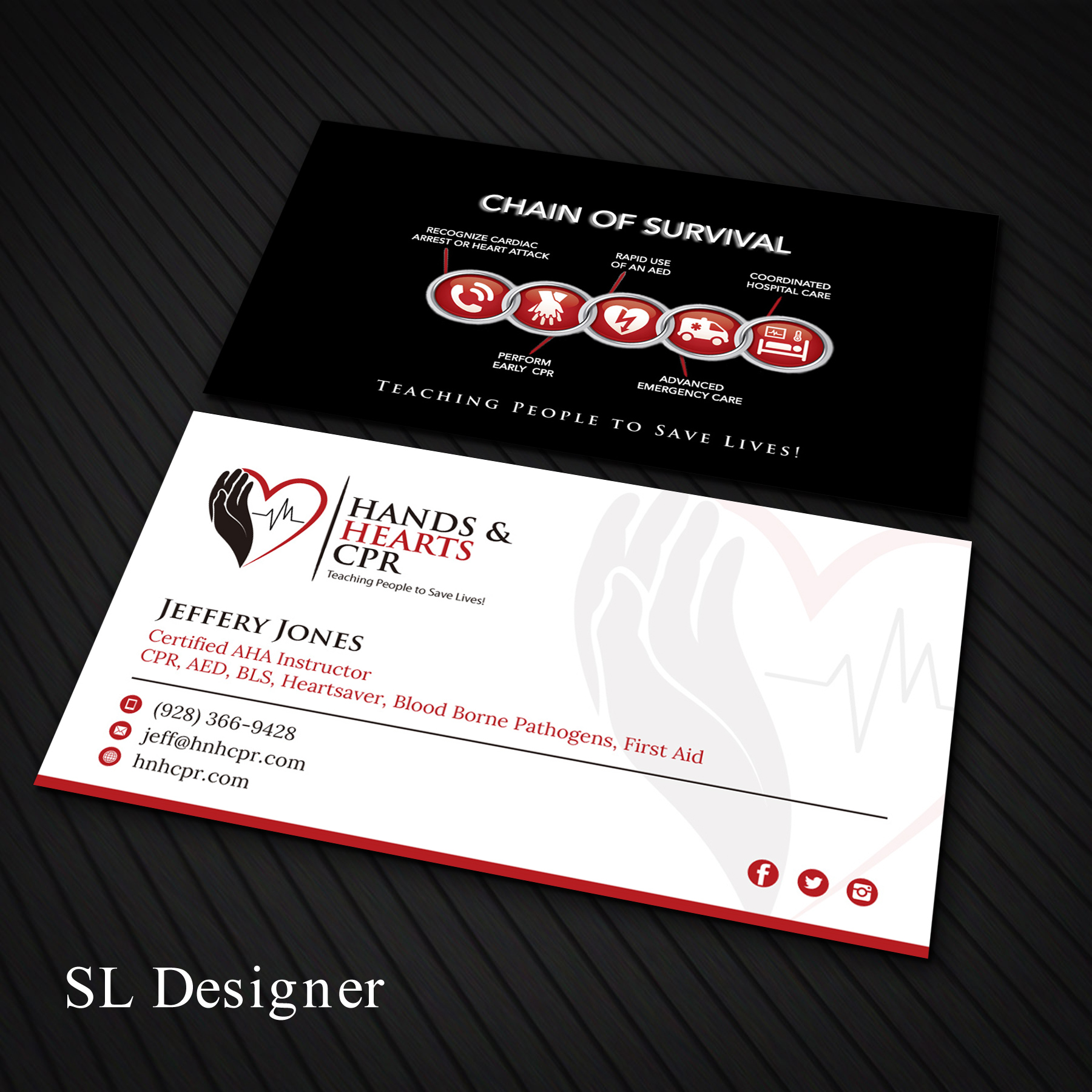 Professional, Upmarket Business Card Design for Jeffery Jones by SL ...