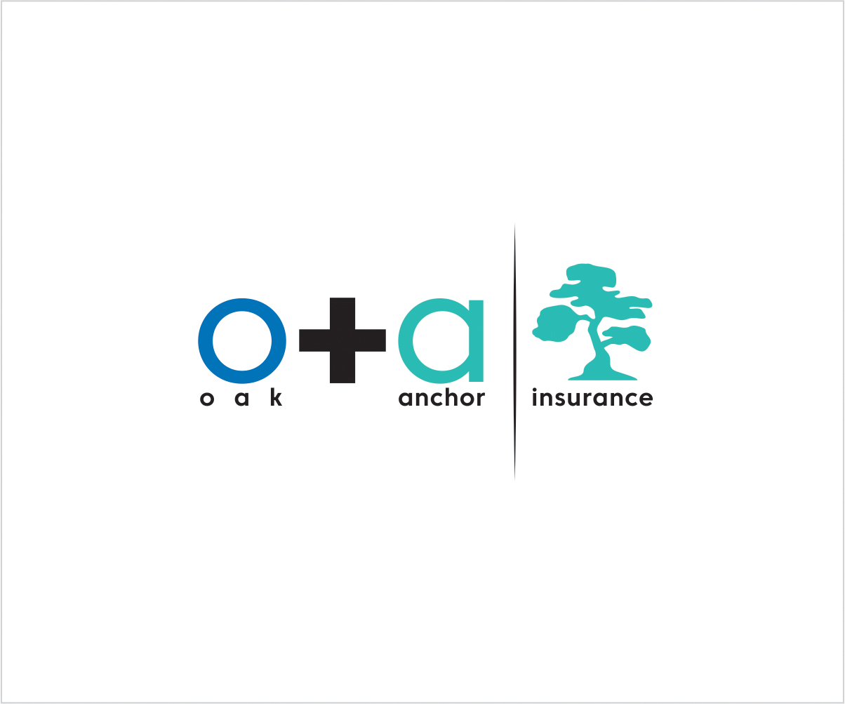 Elegant, Serious, Insurance Agency Logo Design for oak + anchor ...