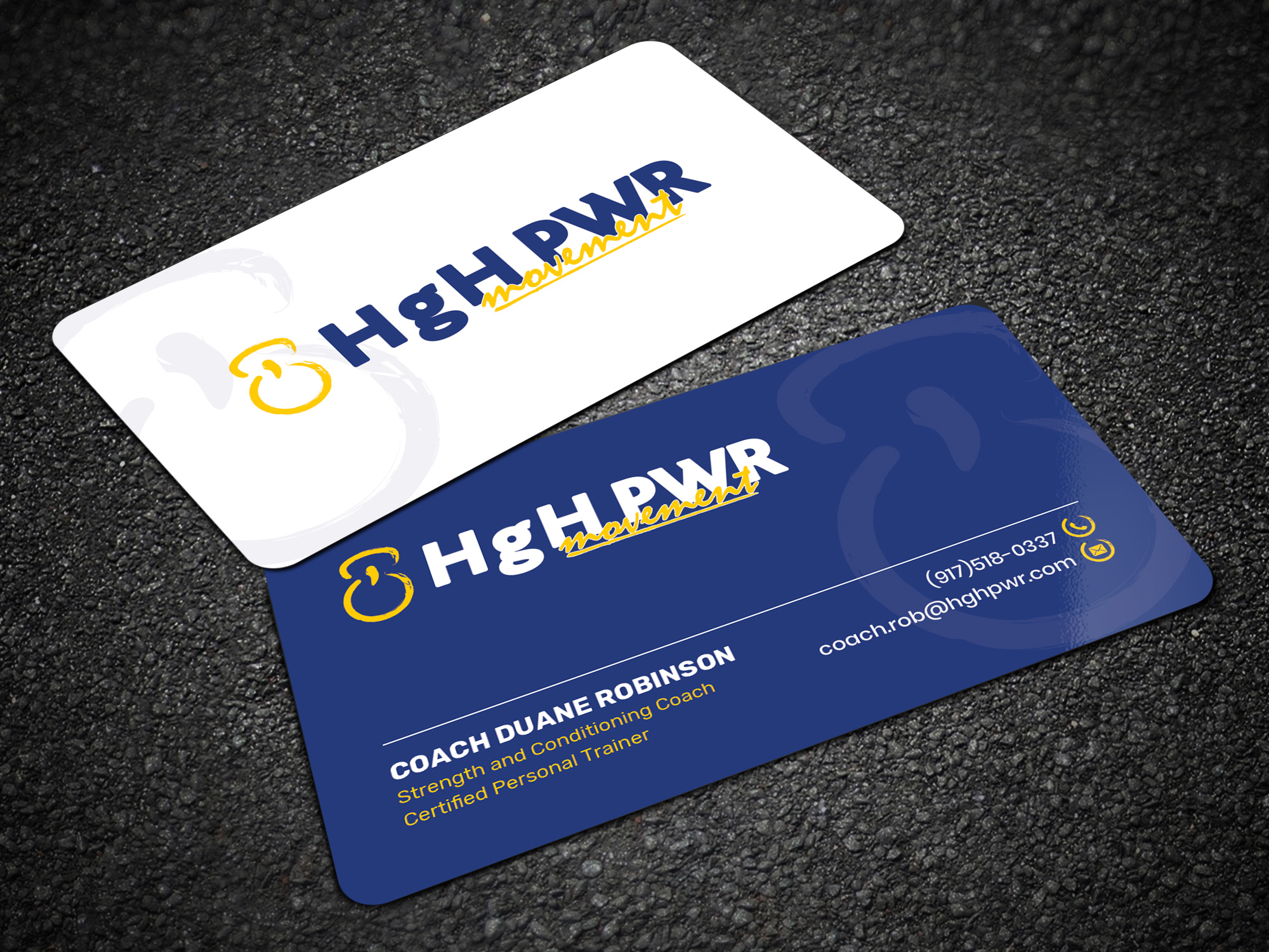 Upmarket, Modern, Fitness Business Card Design for a Company by ...