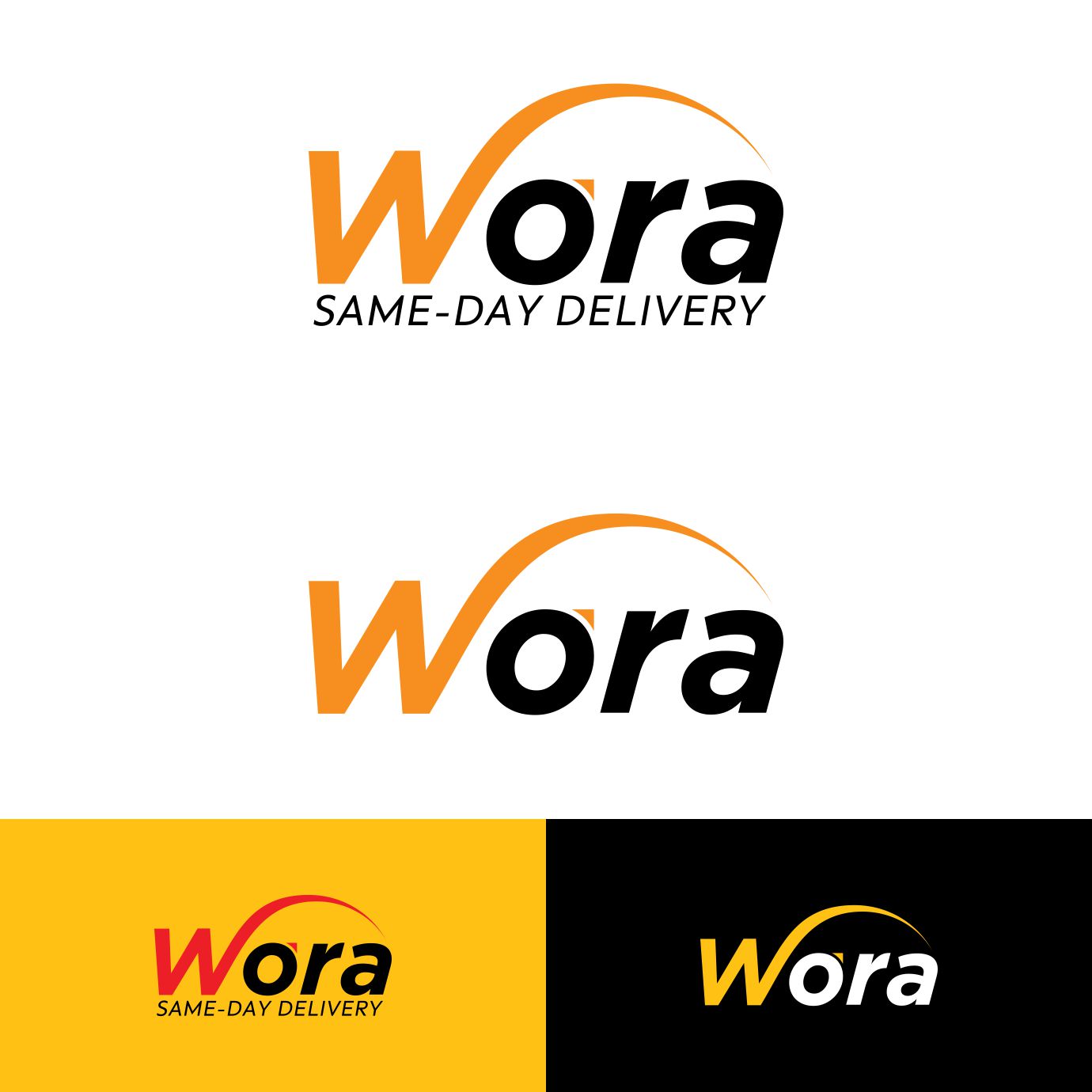 Modern, Professional, Courier Logo Design for Wora by Creative M^ck ...