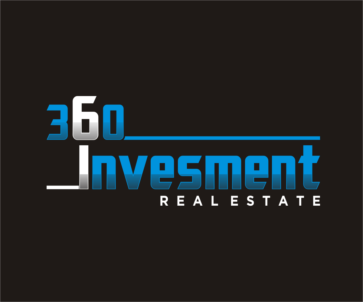 Feminine, Colorful, Real Estate Logo Design for 360 investment ...