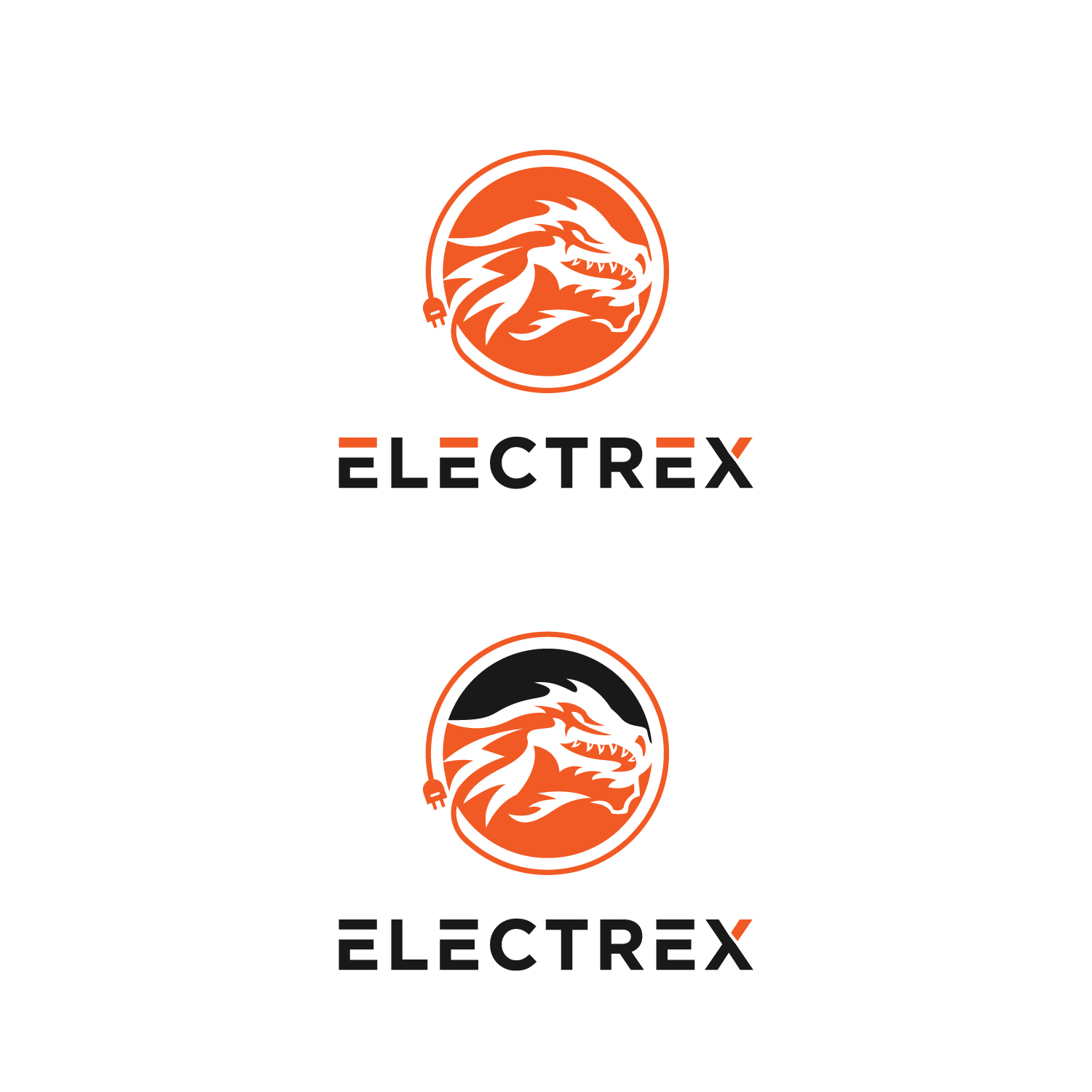 Masculine, Modern Logo Design for Company name is Electrex. Either the ...