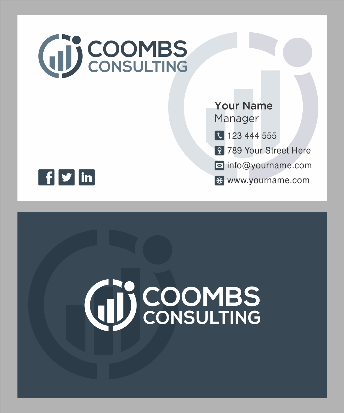 Serious, Professional, Consulting Logo Design for Coombs Consulting by ...