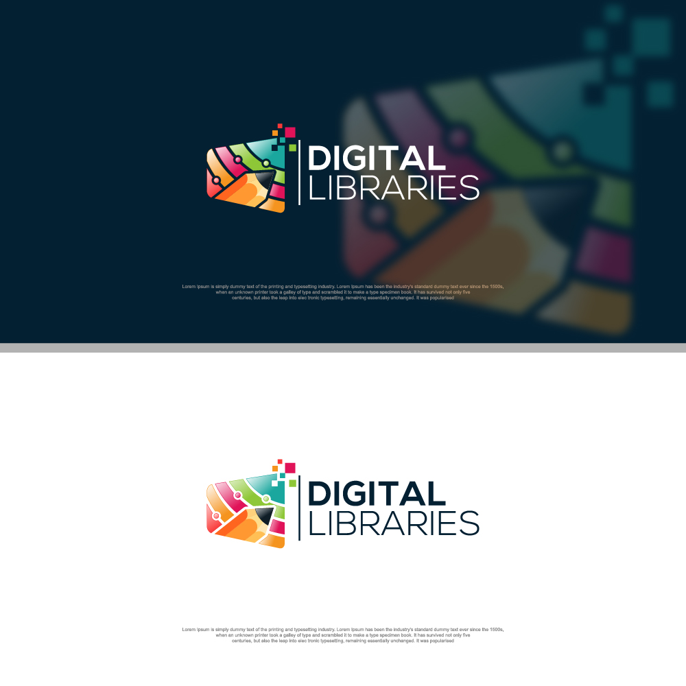 Modern, Upmarket Logo Design for Digital Libraries by sushsharma99 ...