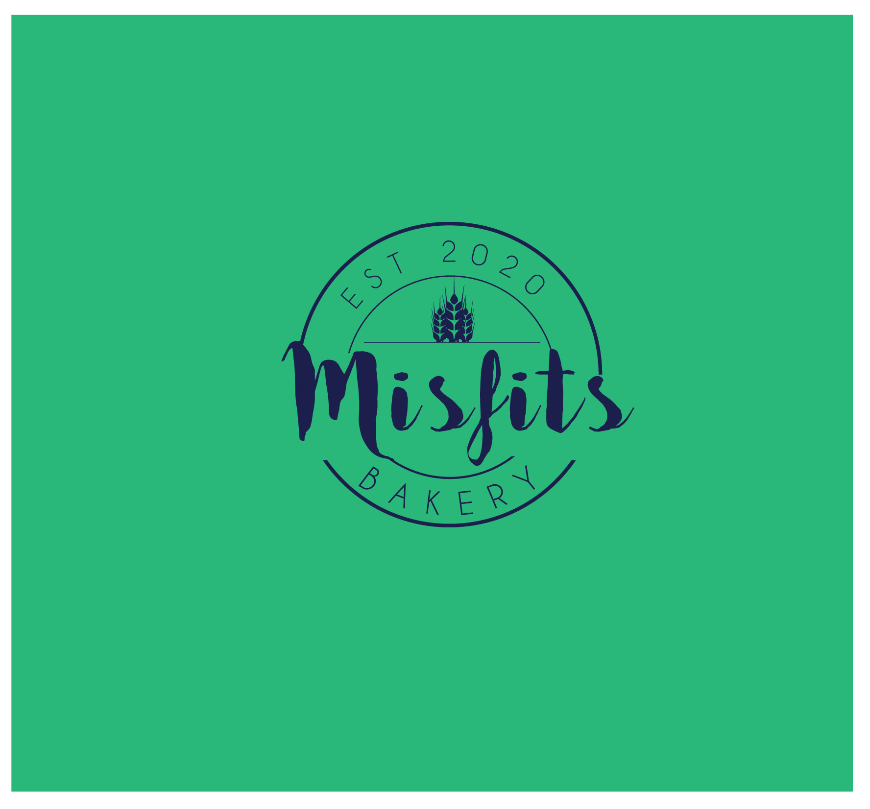 Playful, Bold Logo Design for Misfits/Bakery/EST 2020 by angelonyamu ...