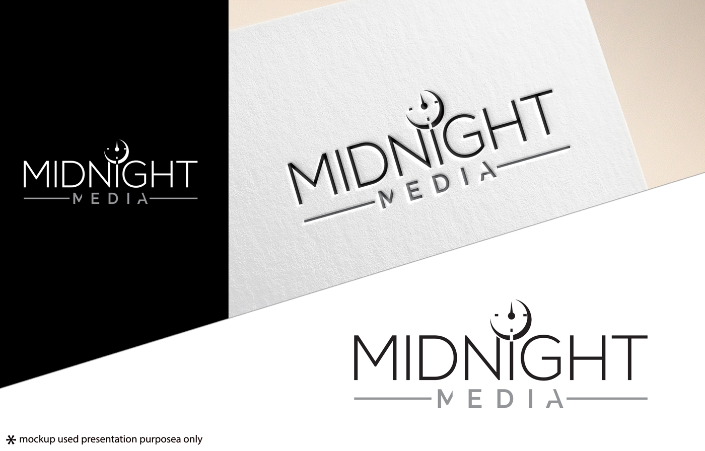 Logo Design for Midnight Media by Juli creation | Design #25575339