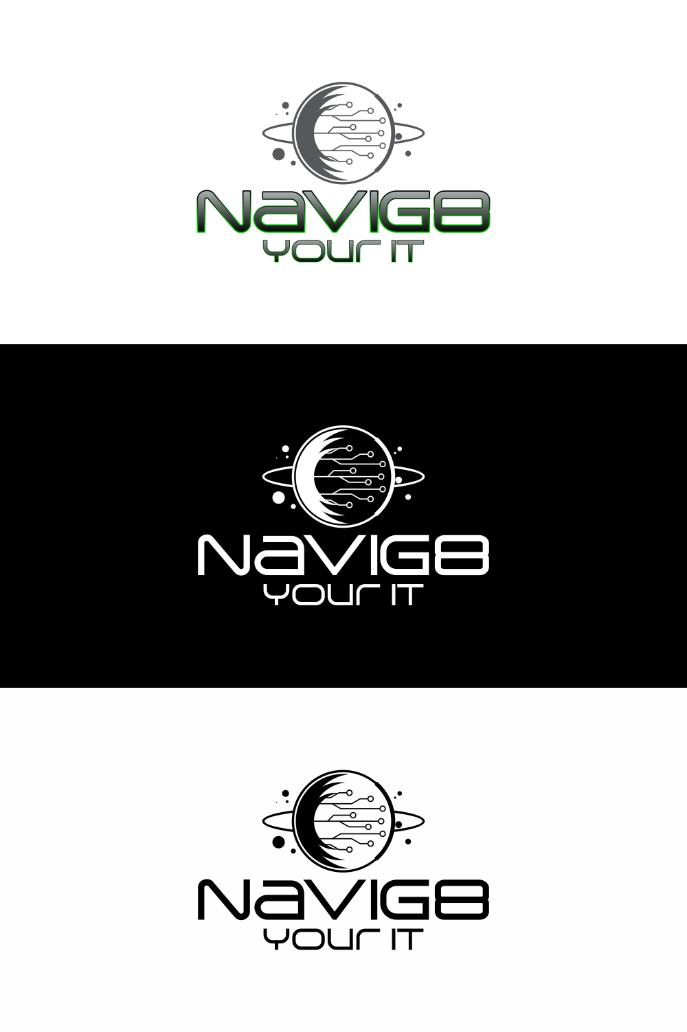 Professional, Elegant Logo Design for Navig8 Your IT by moisesf ...