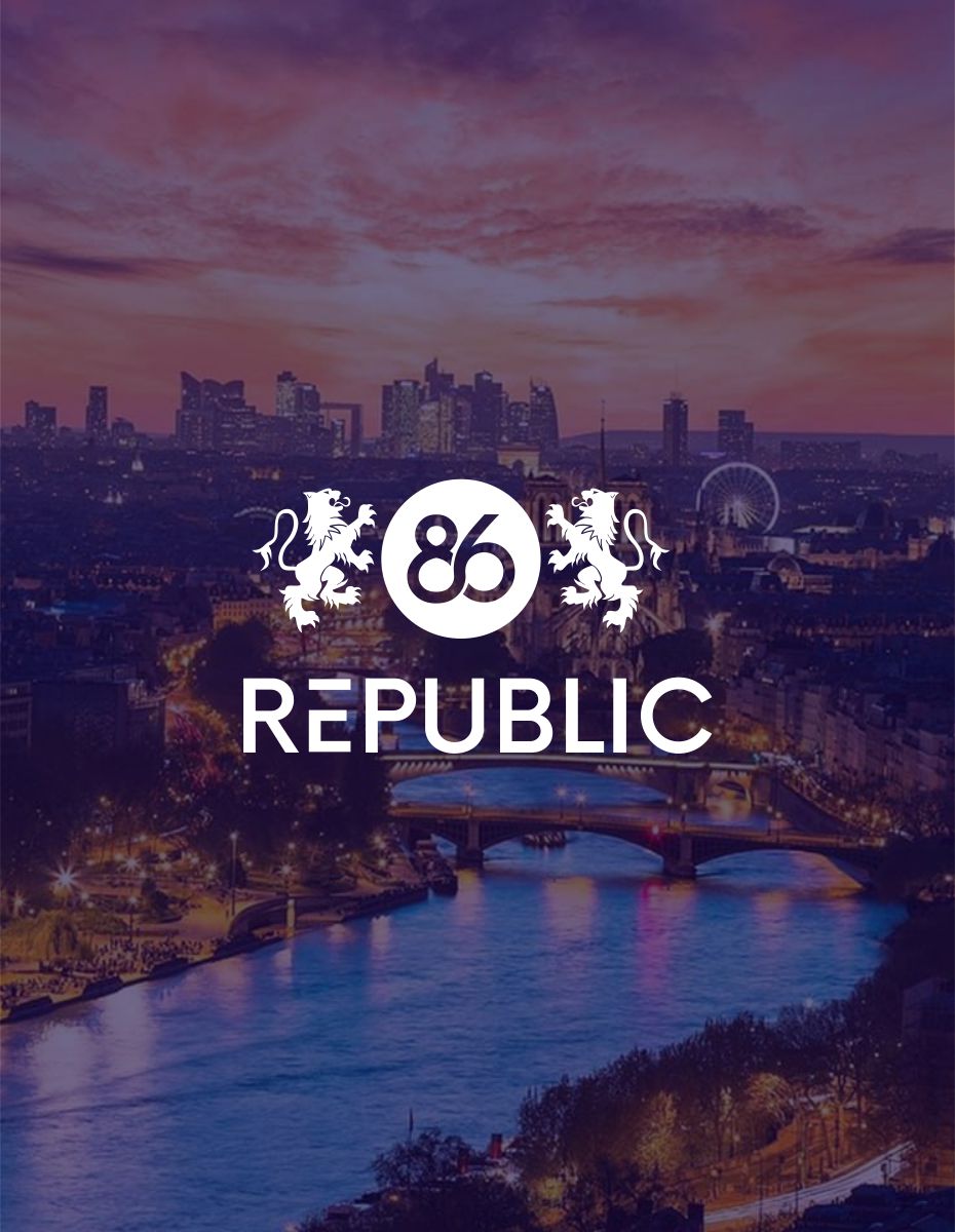 Investment Logo Design for 86 Republic by 92logo | Design #25595083
