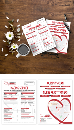 Cardiology Practice needs Imaging Order Form | 18 Flyer Designs for Bay ...