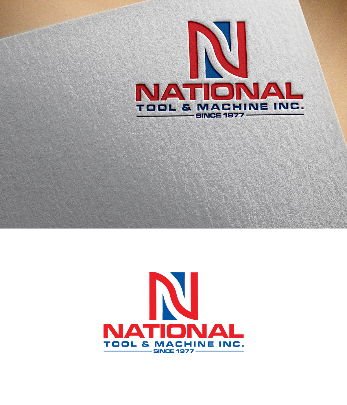 Bold, Serious Logo Design for National Tool & Machine Inc. Since 1977 ...