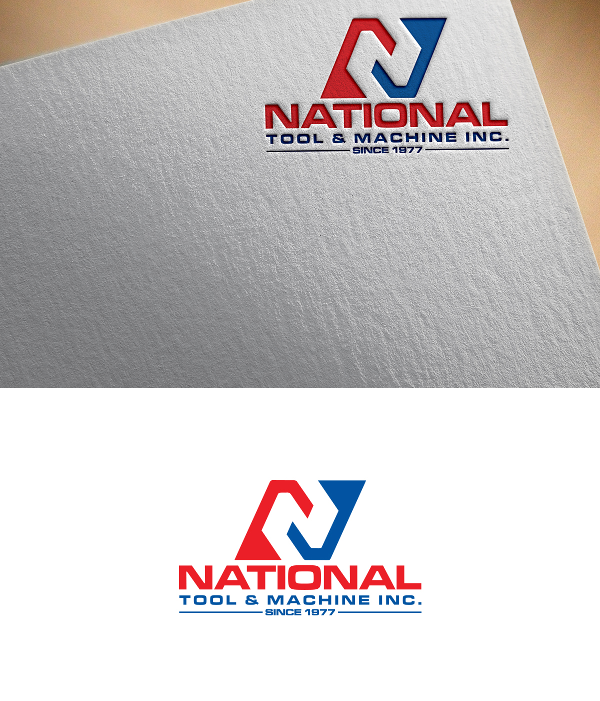 Bold, Serious Logo Design for National Tool & Machine Inc. Since 1977 ...