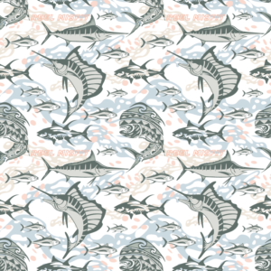 Stationery Background/Wallpaper Pattern Design out of Pelagic Fish | 55 ...