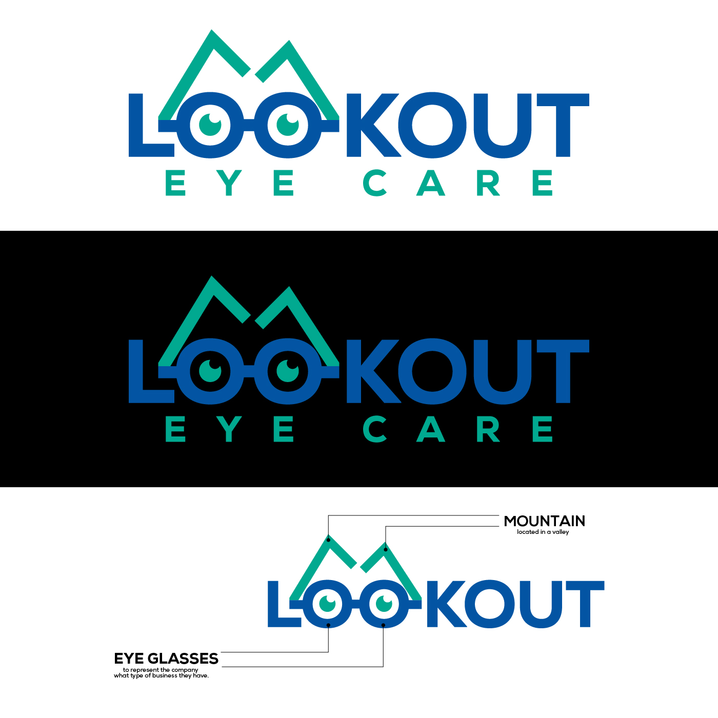 Bold, Modern, Optometrist Logo Design for Lookout Eye Care by ...
