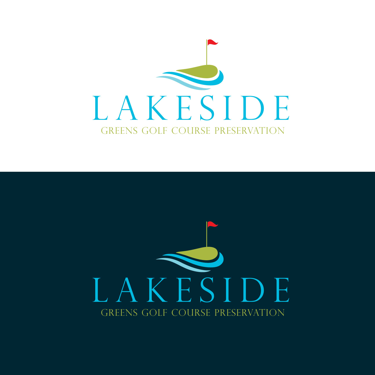 Logo Design for Lakeside Greens Golf Course Preservation by ...