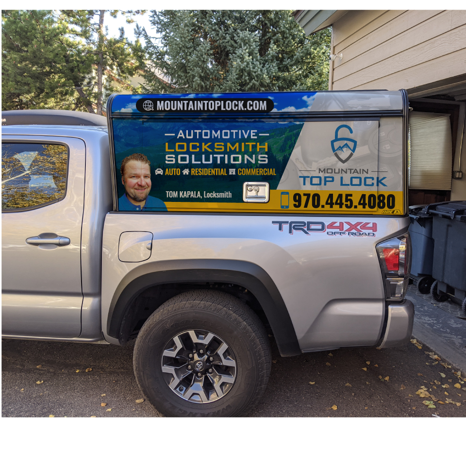 Professional, Upmarket, Locksmith Car Wrap Design for a Company by Yoga ...
