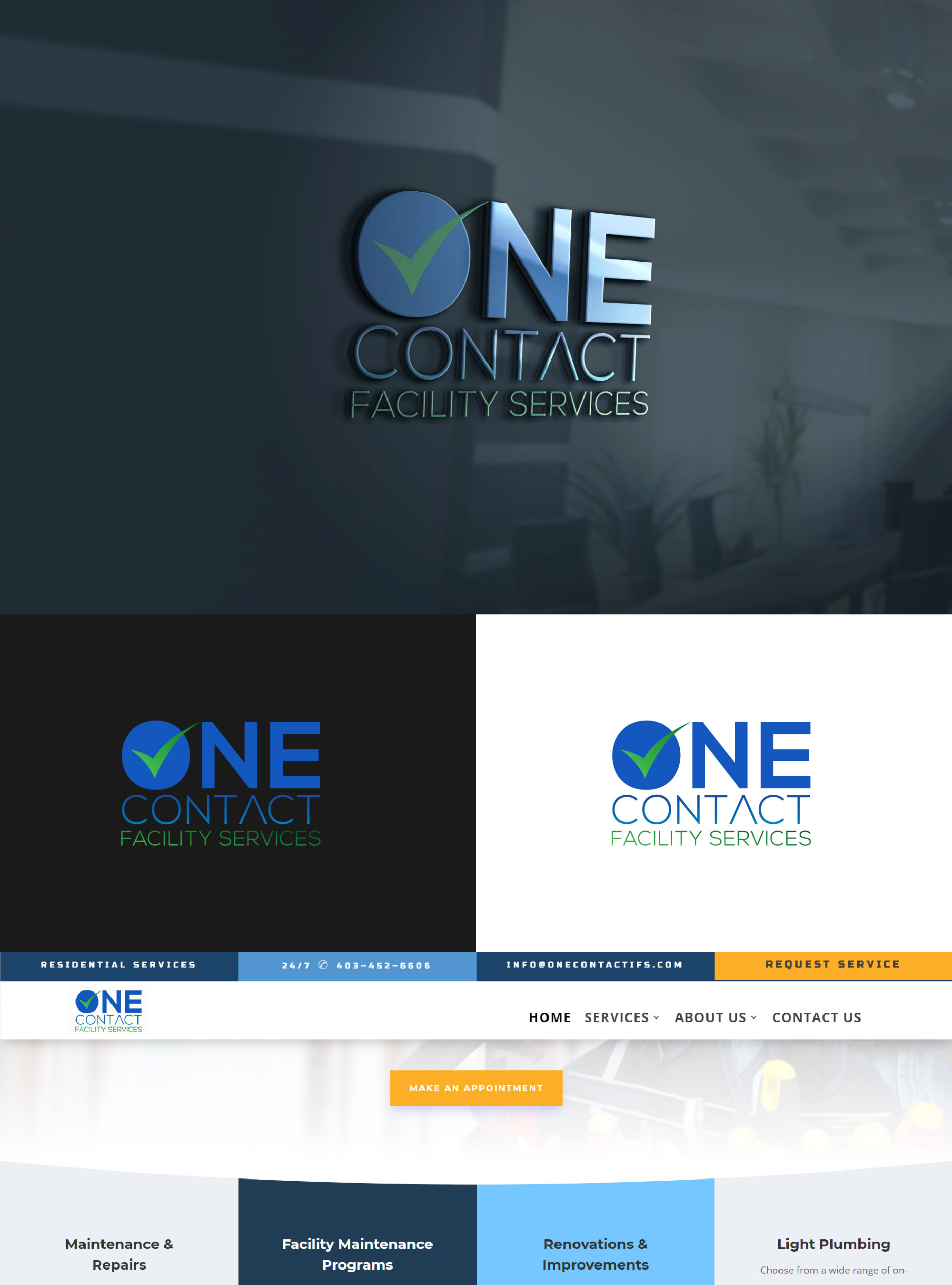 Logo Design for OneContact by argamuria | Design #25666806