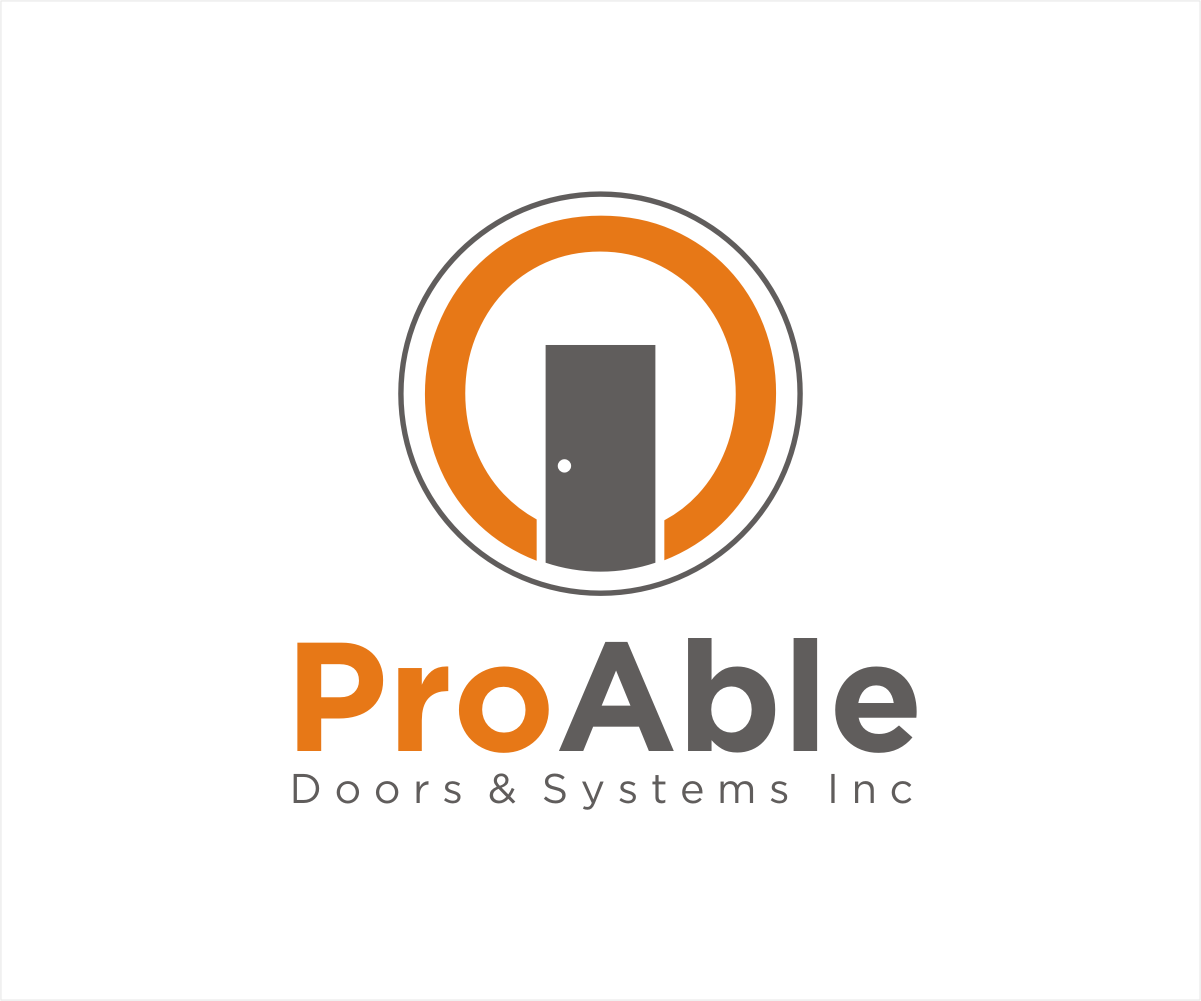 Logo Design for ProAble Doors & Systems Inc. by f i l d a | Design ...